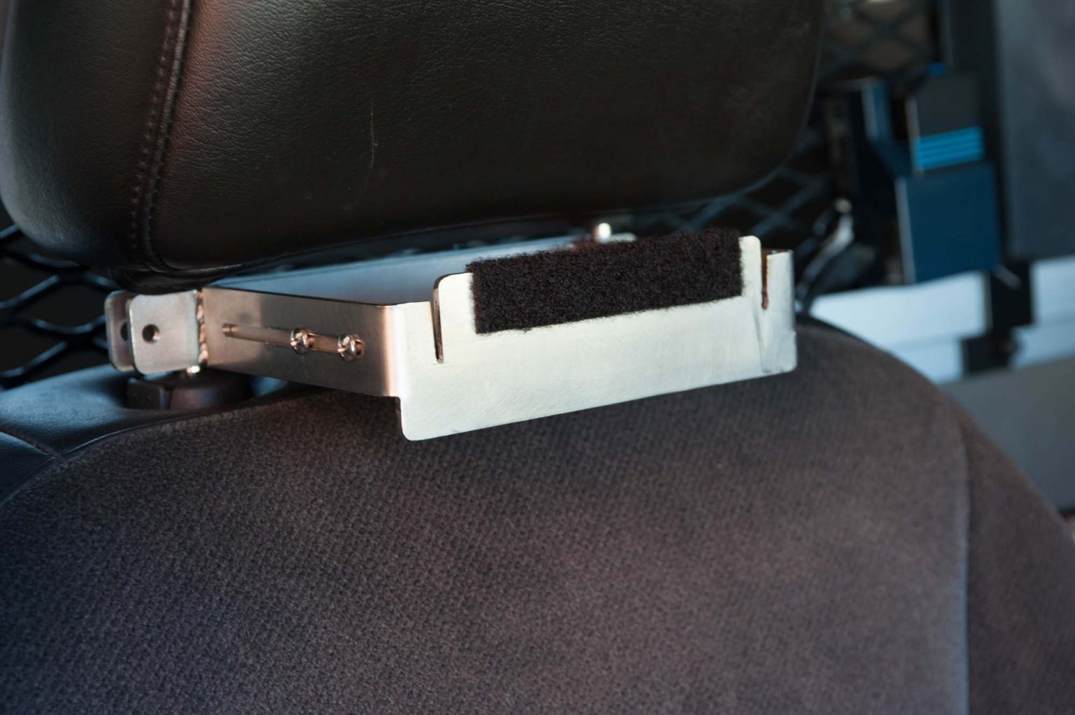 Clear Ballistic Shields - Headrest Bracket